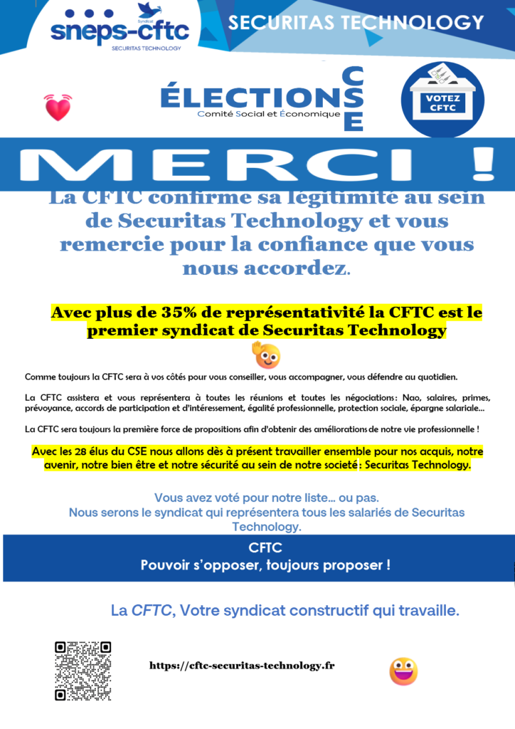 Bienvenue sur le site de la CFTC Securitas Technology services ! - CFTC ...